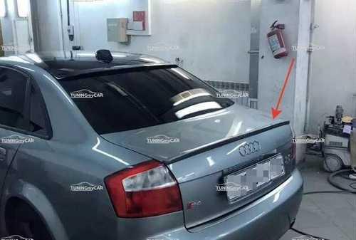 Спойлер на багажник Audi A4 B6 2000-2006