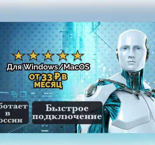 Лучший антивирус Nod32 eset 1-2 года 56123