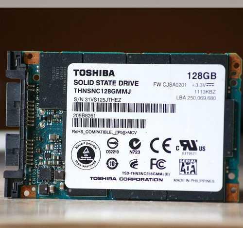 Toshiba 128 gb Micro SATA SSD