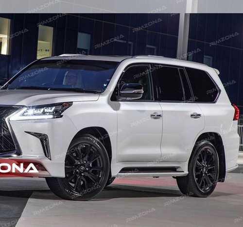 Кованые диски R20 на Lexus LX570