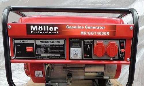 Генератор бензиновый Moller 4000 MR/GGT 3,5 кВт