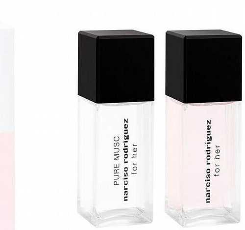 Narciso Rodriguez EDT For Her и Pure Musc For Her