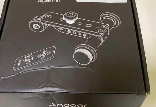 Andoer PPL-06S Pro моторизованный Видео слайдер