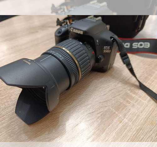 Фотоаппарат Canon EOS550d с комплектом