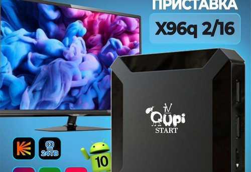 Смарт тв приставка X96q 2GB/16Gb