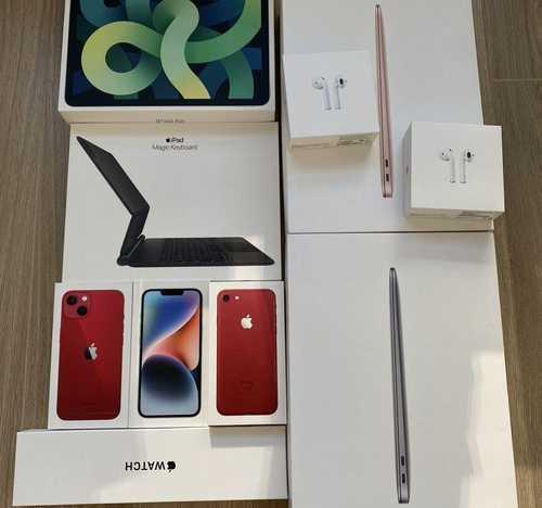 Коробки от apple пустые