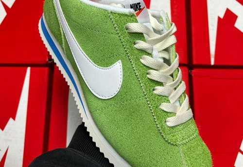 Кроссовки Nike cortez зелёные