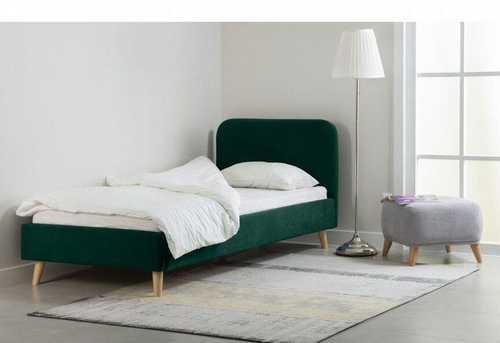 Кровать Лайтси 90 Velvet Emerald