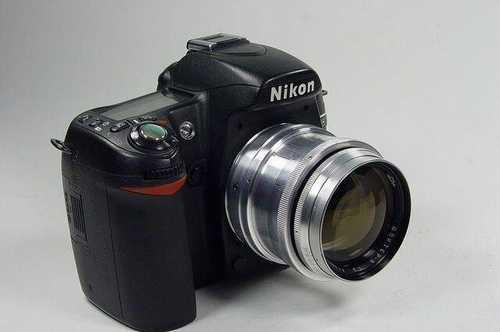 1952 год. Раритет. Белый Юпитер-9 2/85 Nikon F