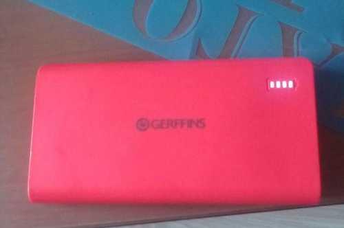 Power Bank gerffins G1000 10000мАч (красный) т