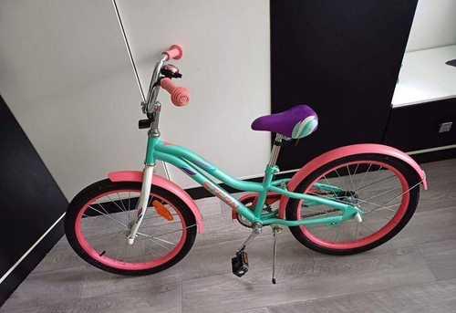 Велосипед для девочки + боковые колёса