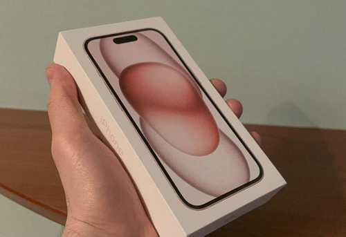iPhone 15, 128 гб dual sim розовый