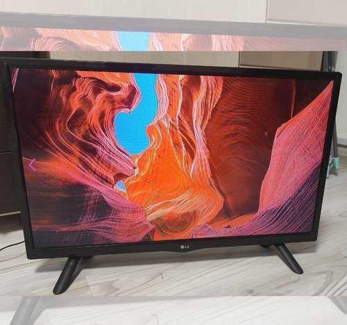 Яркий 28" DVB-T2 USB Телевизор LG 28LH451U