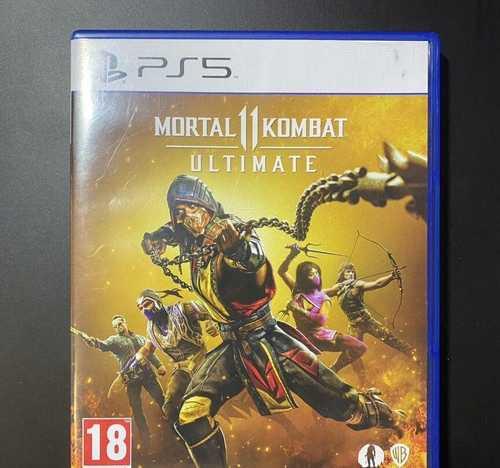 Диск Mortal Kombat 11 ps5