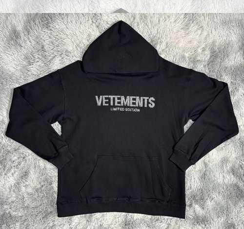 Vetements худи со стразами limited edition