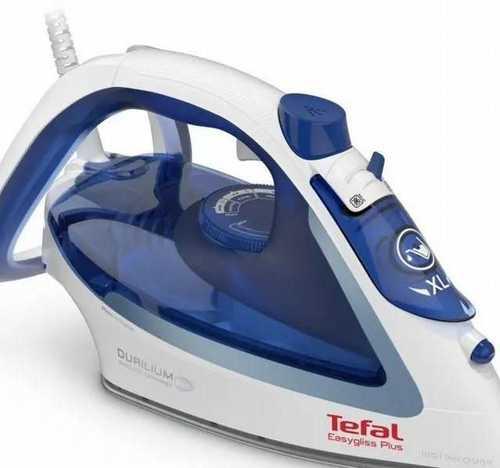 Утюг Tefal Easygliss Plus 2 FV5736E0, синий/ белый