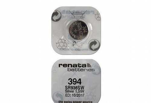Батарейка renata SR936SW 394 (0%Hg)