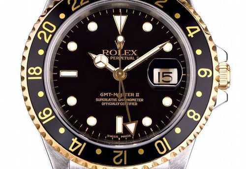 Швейцарские часы Rolex GMT Master II 16713