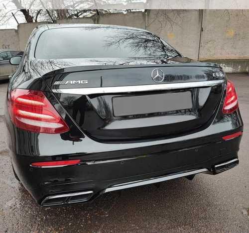 Задний бампер Mercedes E-class W213 AMG