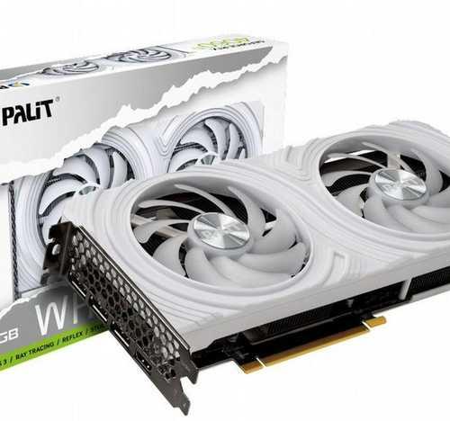 Видеокарта palit GeForce RTX 4060 Ti White 8GB