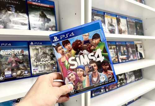 Игровой диск ps4 ps5 sims 4 / симс 4