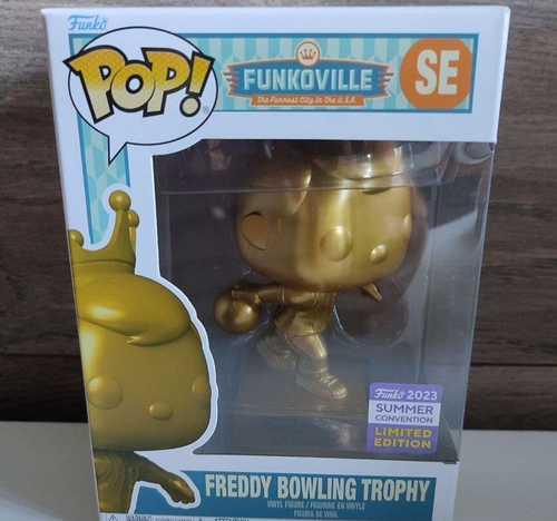 Funko pop freddy bowling trophy