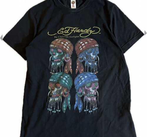 Футболка Ed Hardy sk8 y2k