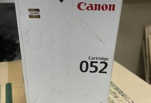 Новый оригинальный картридж Canon 052