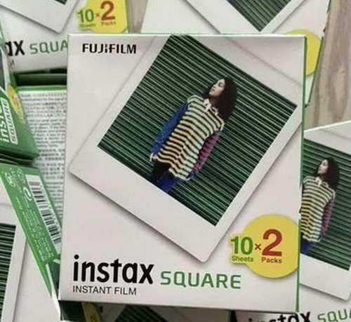 Fujifilm instax square картриджи пленка новые
