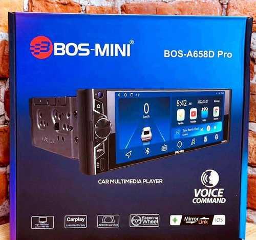 Android магнитола 4 64Gb BOS-mini Bos-A658D Pro