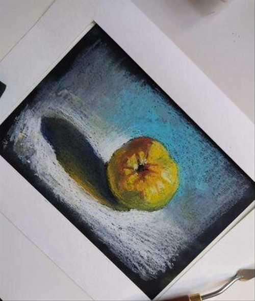 Картина масляной пастелью Айва