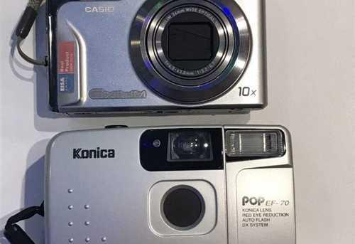 Компактный фотоаппарат casio(konika)