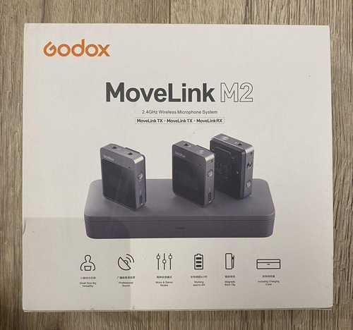 Микрофон Godox Movelink M2