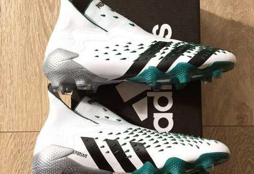 Бутсы Adidas Predator Freak FG+ (white)