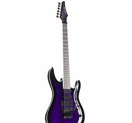 Электрогитара J & D CT90FFM Purple Sunburst