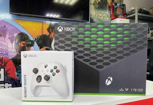 Xbox series X + джойстик white