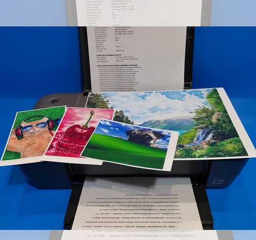 Принтер цветной HP Deskjet 1000 не лазерный