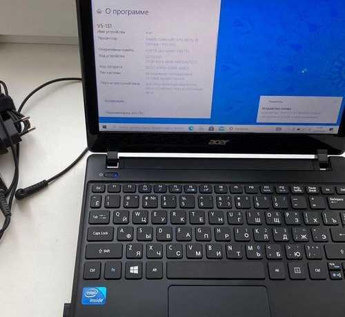 Нетбук Acer aspire v5 131