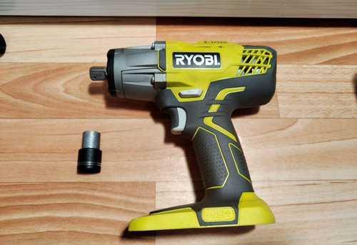 Гайковерт аккумуляторный ryobi