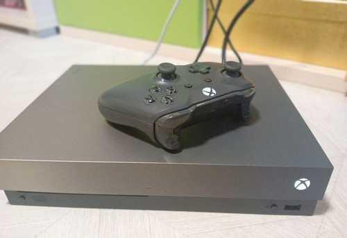 Консоль Xbox one x, геймпад, kinect, диски