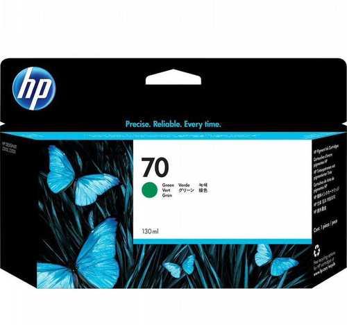 Картридж/ HP 70 130-ml Green Ink Cartridge