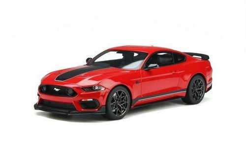 Модель 1/18 Ford Mustang mach 1 красный