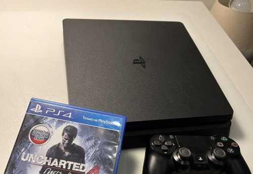 Sony PS4 slim 1tb + uncharted 4