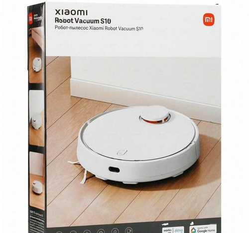 Робот пылесос xiaomi robot vacuum s10