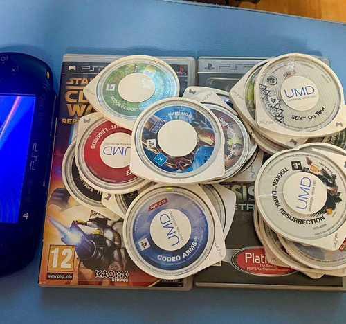 Sony PSP 64Gb   23 диска