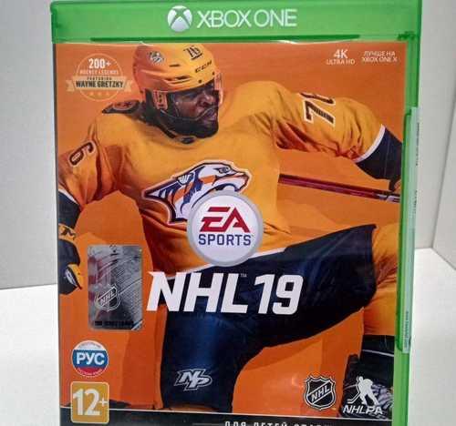 Игровые диски. Xbox One EA NHL 19