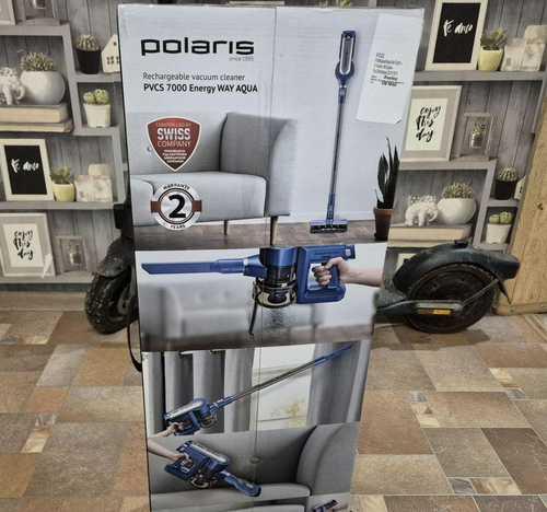 Пылесос Polaris pvcs 7000 Energy WAY aqua