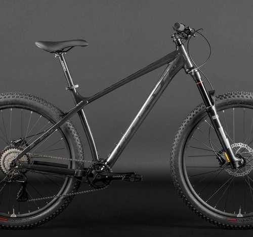 Велосипед horh root plus 27,5" (2024) Matt Grey-Black Tag90