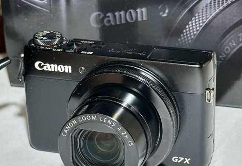 Canon G7X (полный комплект)