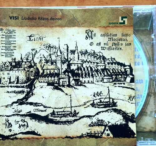 CD литовский фолк visi Luidviko Rezos dainos
